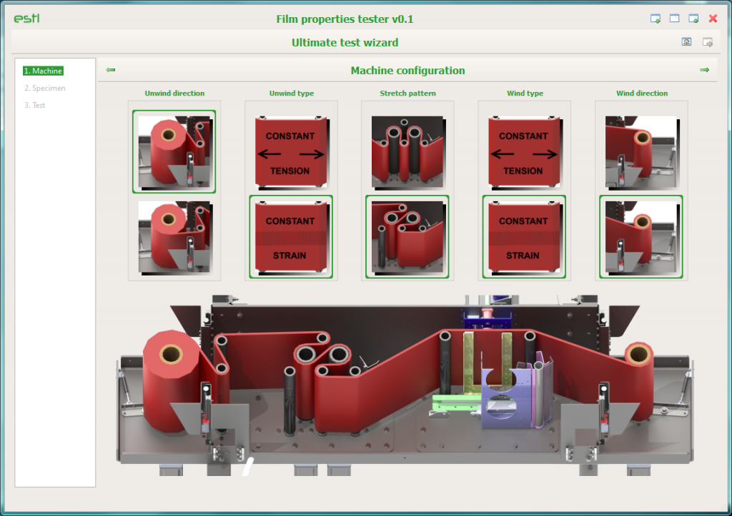 FPT-750 - Tertiary packaging tests - ESTL measuring equipment